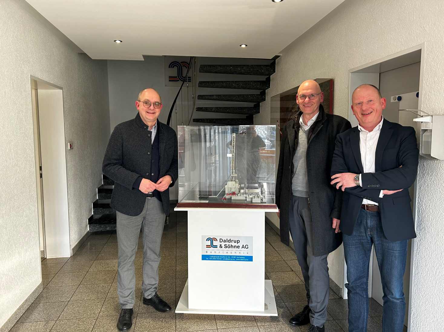 André Stinka besucht Daldrup & Söhne AG: Nachhaltig Heizen mit Hilfe ...