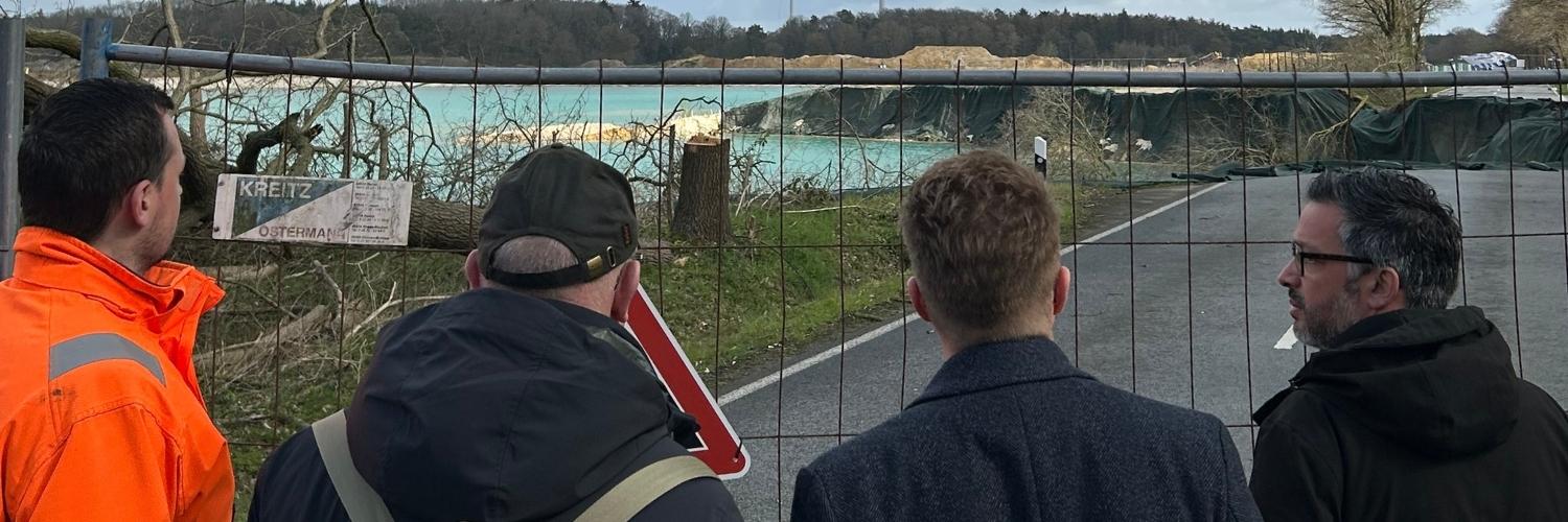 SPD besucht Quarzwerk - Klimaneutralität und Böschungsabbruch Thema ...